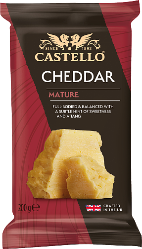 Castello® Mature Cheddar 200 g