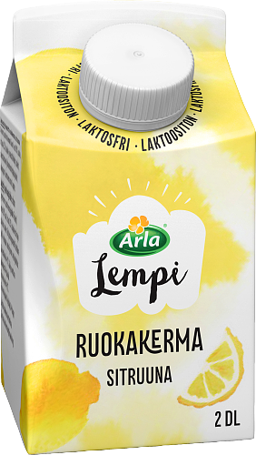 Arla® Lempi Ruokakerma Sitruuna laktoositon 2 dl