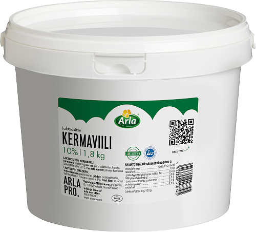 Arla Pro Arla Pro kermaviili 10 % laktoositon 1,8 kg 1800 g