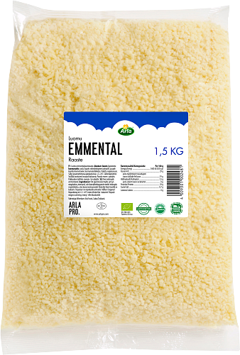 Arla Luomu Emmental raaste 29% 1,5 kg
