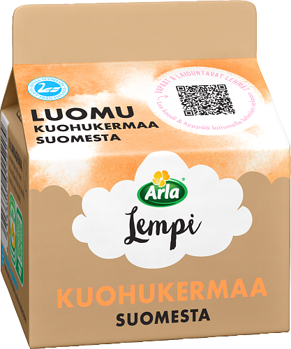 Arla® Lempi Kuohukerma luomu 2 dl