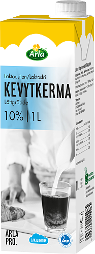 Arla Pro Arla Pro Kevytkerma 10% laktoositon 1L Uht 1025 g