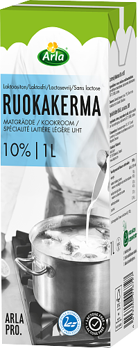 Arla Pro Arla Pro Ruokakerma 10% laktoositon 1L Uht 1024 g