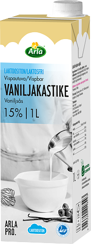 Arla Pro Arla Pro Vaniljakastike 1 L (UHT) laktoositon 1095 g